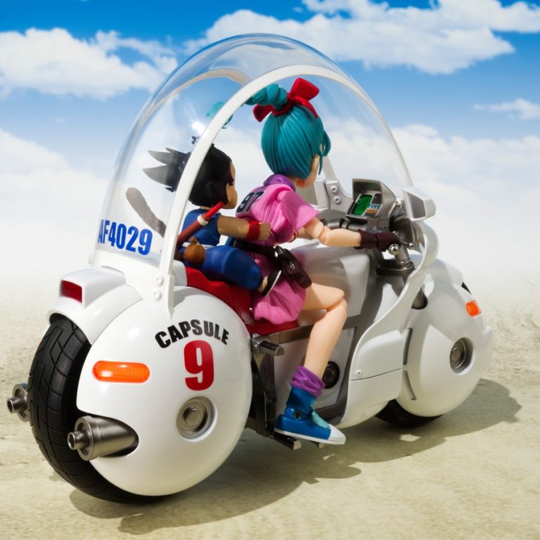 S.H FIGUARTS DRAGON BALL BULMA'S MOTORCYCLE HOIPOI CAPSULE + S.H ...