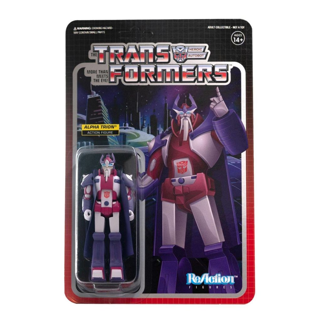 SUPER 7 TRANSFORMERS REACTION WAVE 2 ALPHA TRION - 10 CM | MMSANIME ...