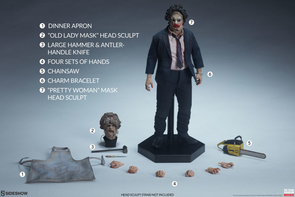 [PRE-ORDER SEPTIEMBRE 2021] SIDESHOW 1/6 LEATHERFACE - 30 CM | MMSANIME ...