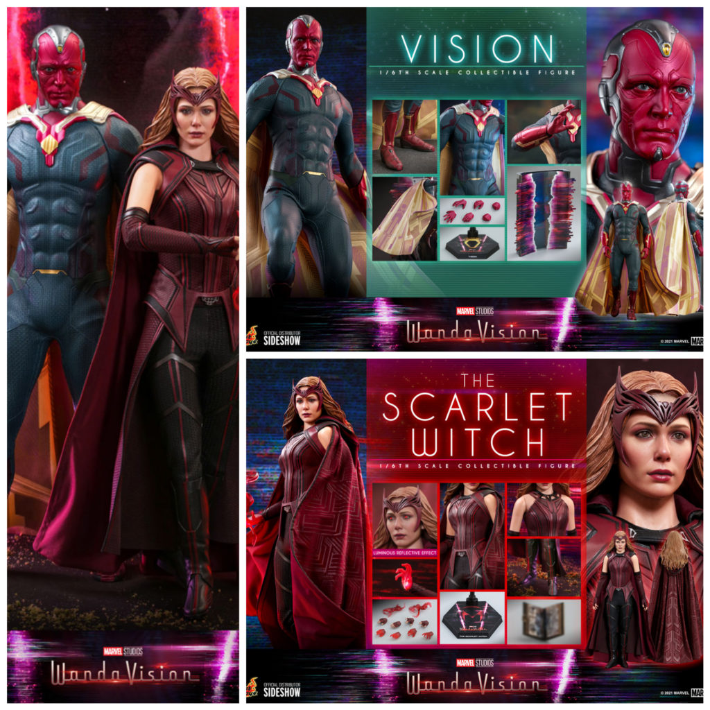 [PRE-ORDER DICIEMBRE 2022] HOT TOYS 1/6 WANDAVISION : PACK THE SCARLET ...