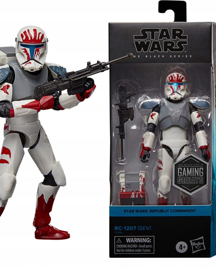HASBRO STAR WARS: REPUBLIC COMMANDO BLACK SERIES GAMING GREATS RC-1207 ...