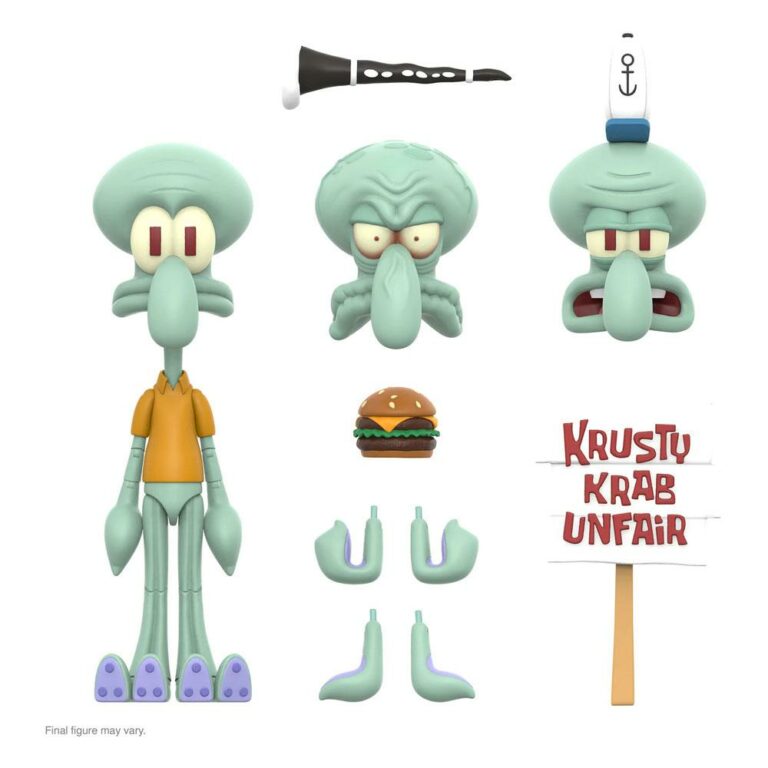 [PRE-ORDER JULIO 2023] SUPER 7 BOB ESPONJA ULTIMATES CALAMARDO ...