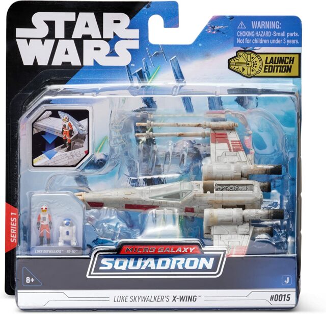 [PRE-ORDER DICIEMBRE 2022] JAZWARES STAR WARS MICRO GALAXY SQUADRON LUKE SKYWALKER'S X-WING - 12 ...