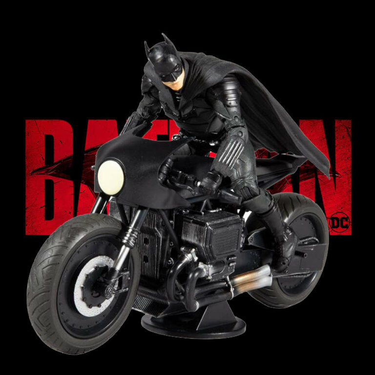 McFARLANE TOYS DC MULTIVERSE PACK THE BATMAN + BATCYCLE (BATMAN MOVIE ...